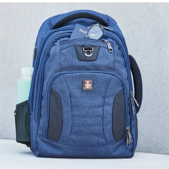 Swiss Tech | Bags | Swisstech Excursion 8 Backpack With Usb Port | Poshmark